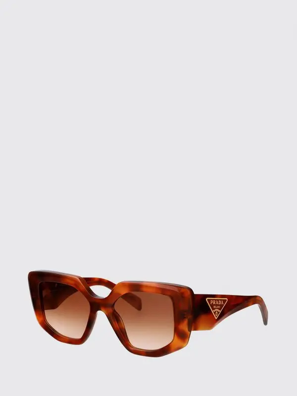 Prada Acetate Sunglasses - Brown
