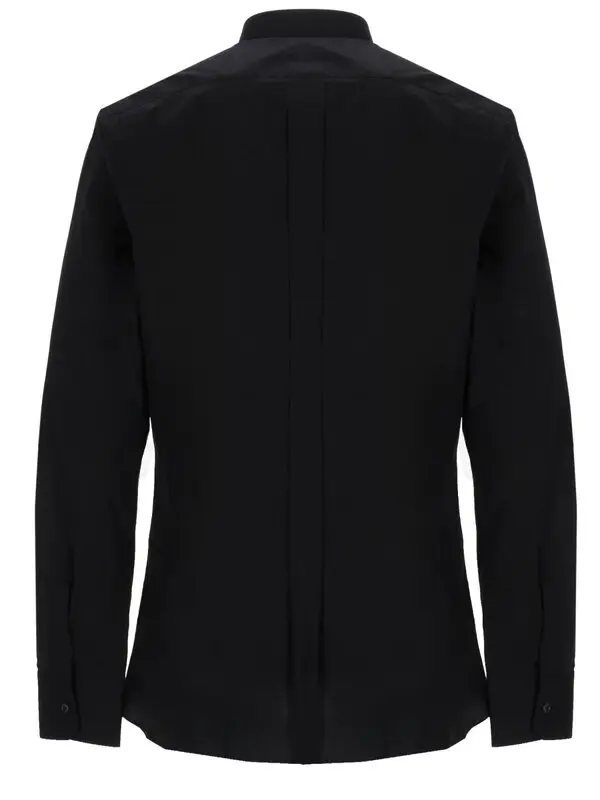 Dolce & Gabbana Camicia Gold Fit In Cotone - Black