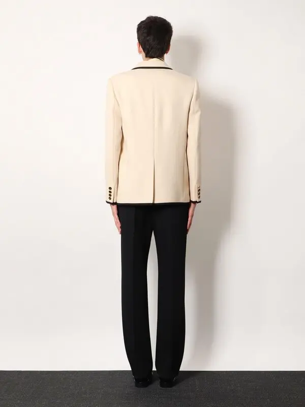 Valentino Garavani Single-breasted Virgin Wool Blazer