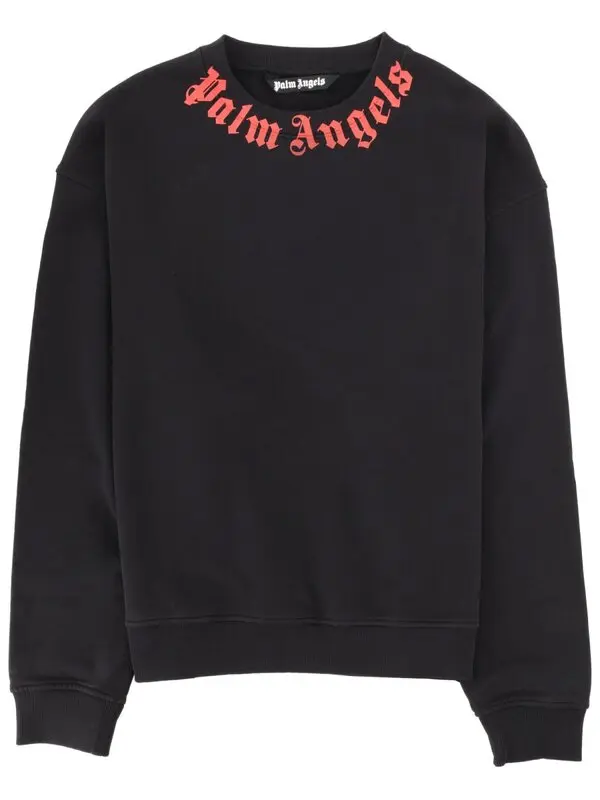 Palm Angels Felpa Con Logo