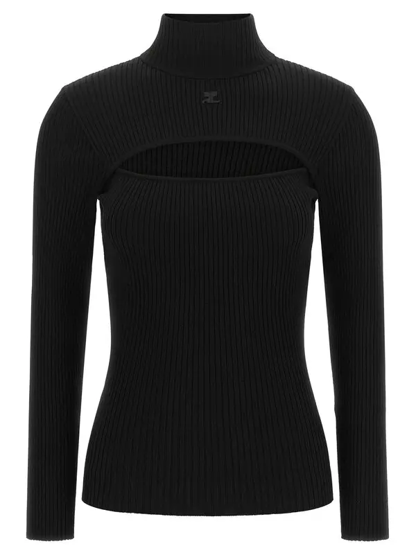 COURREGES Cut-out Sweater