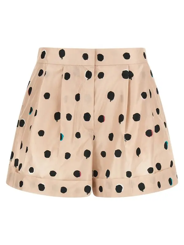 Fendi Falena Dots' Shorts - Pink