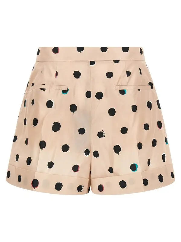 Fendi Falena Dots' Shorts - Pink