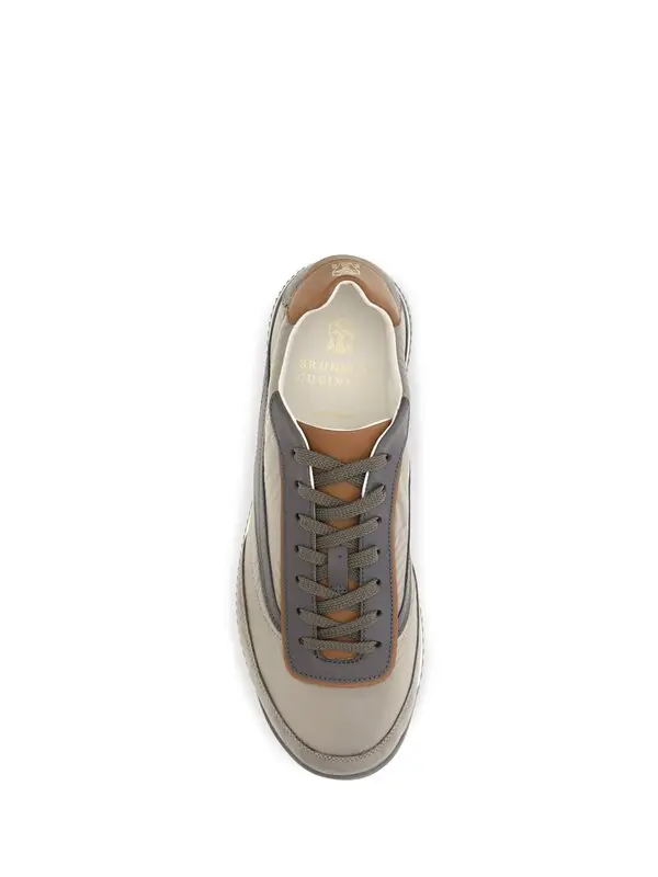 Brunello Cucinelli Lace-up Suede Sneakers
