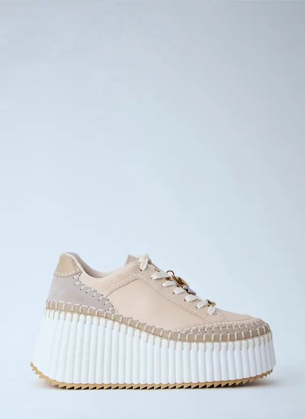 Chloé Nama Wedge Sneakers - Multicolor