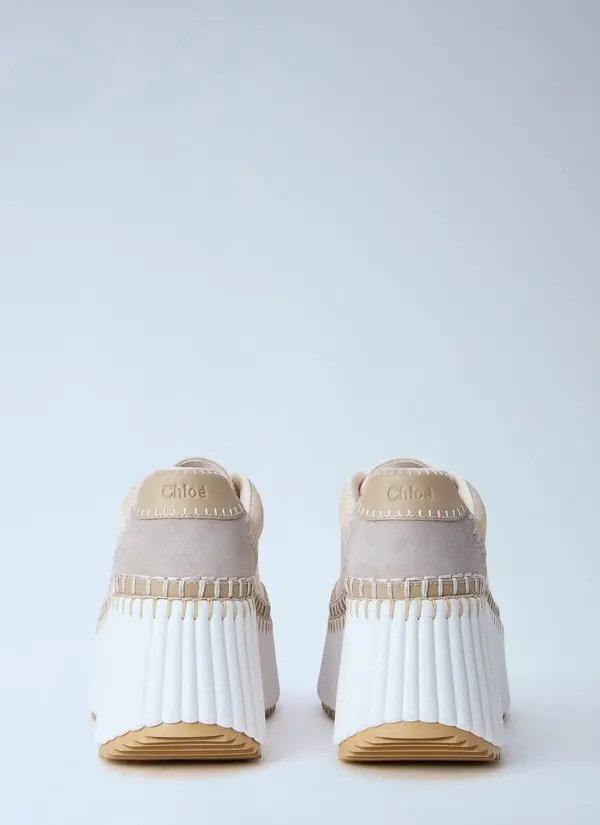 Chloé Nama Wedge Sneakers