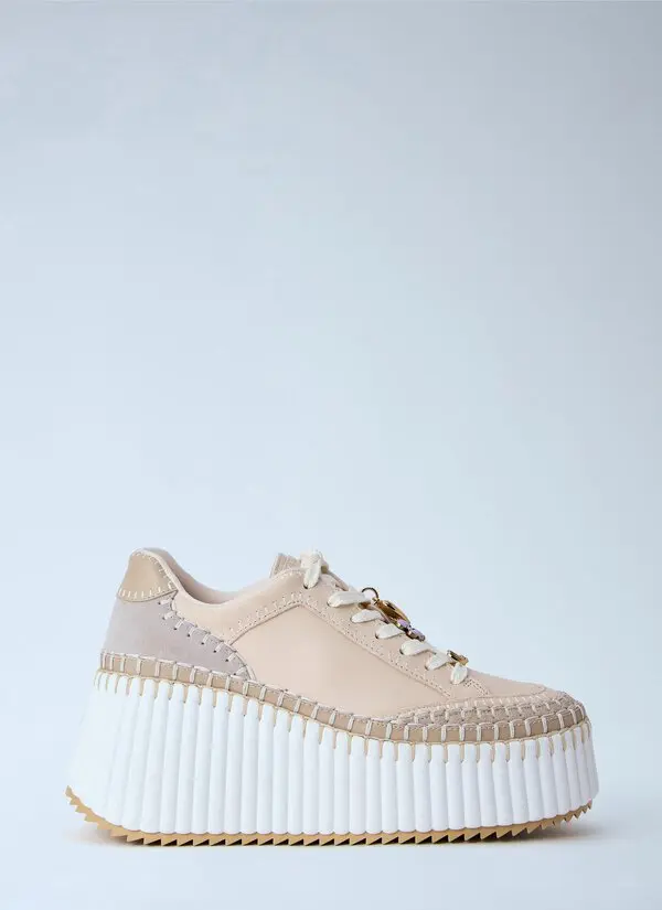 Chloé Nama Wedge Sneakers - Multicolor