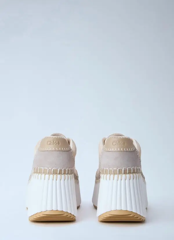 Chloé Nama Wedge Sneakers - Multicolor