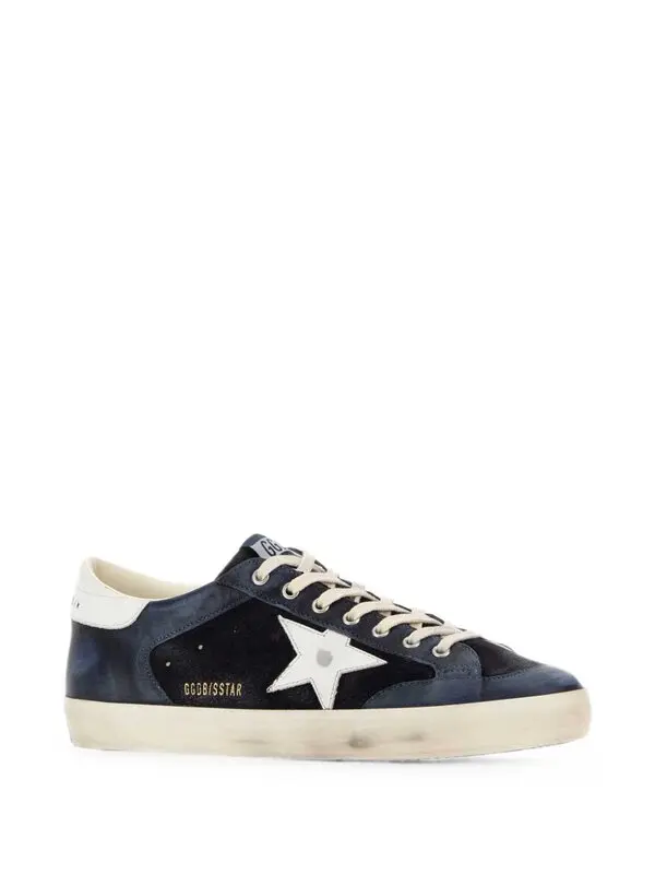 GOLDEN GOOSE Super-star Leather Sneakers - Multicolor