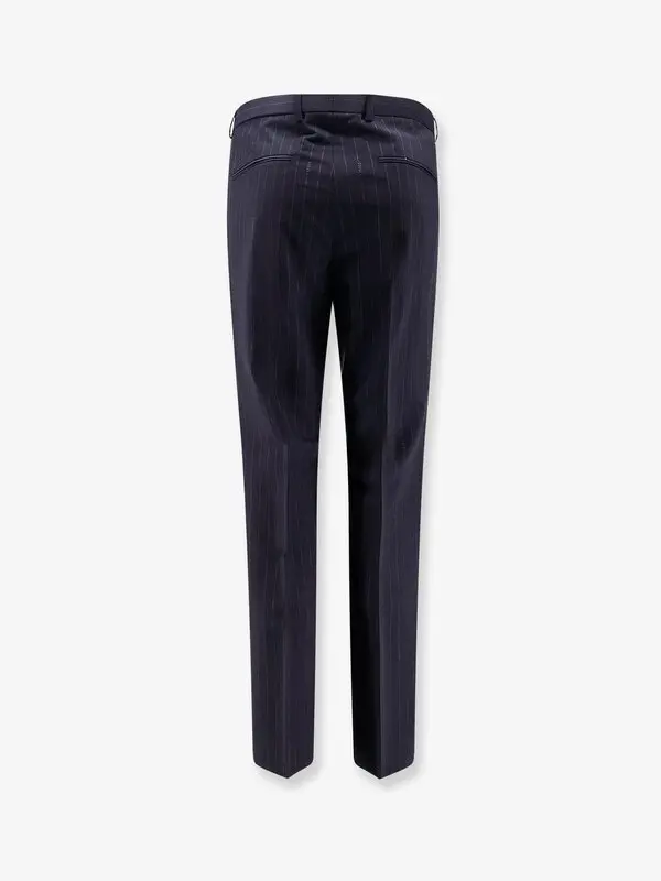 Gucci Pinstripe Wool Trousers - Multicolor
