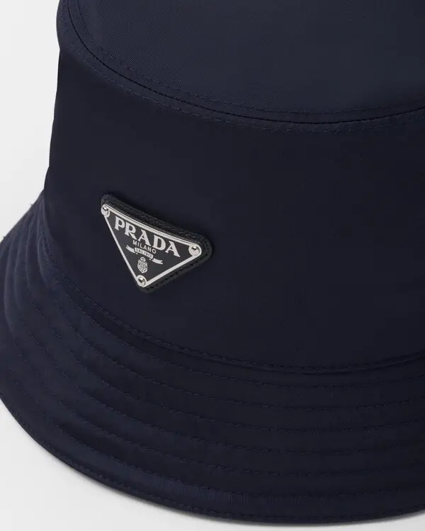Prada Midnight Re-nylon Hat - Blue
