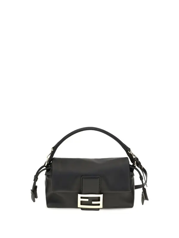 Fendi Small Baguette Soft Nappa Leather Handbag