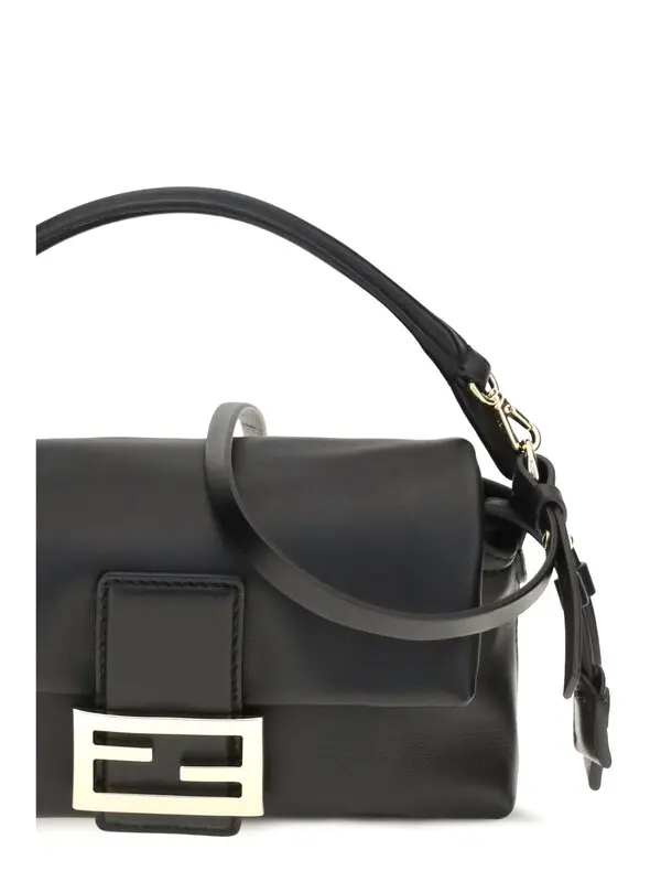 Fendi Small Baguette Soft Nappa Leather Handbag