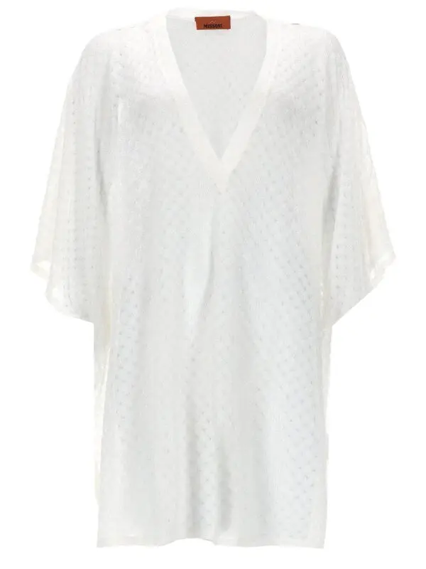 Missoni Caftano Copricostume - White