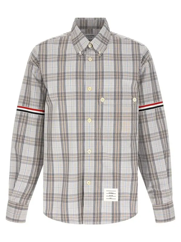Thom Browne Oversized Rwb' Shirt