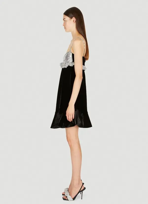 Rabanne Chainmail Panel Mini Dress