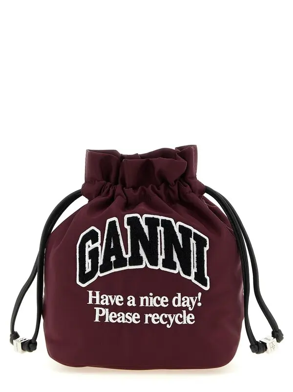 GANNI Logo' Pouch - Multicolor
