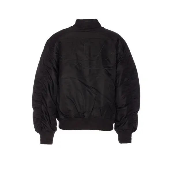 DIESEL® Logo W-type-d1 Reversible Bomber Jacket