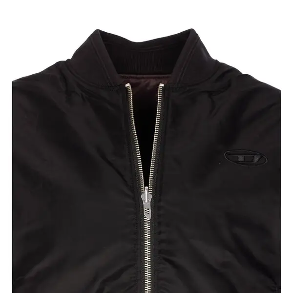 DIESEL® Logo W-type-d1 Reversible Bomber Jacket