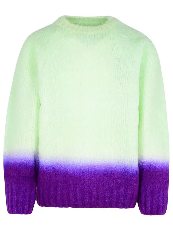 Sacai Gradation' Alpaca Blend Sweater