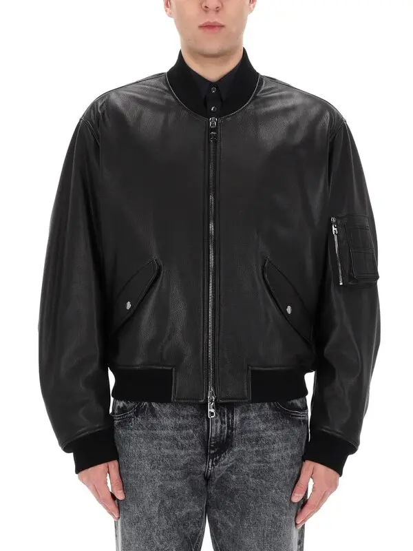 Dolce & Gabbana Leather Jacket