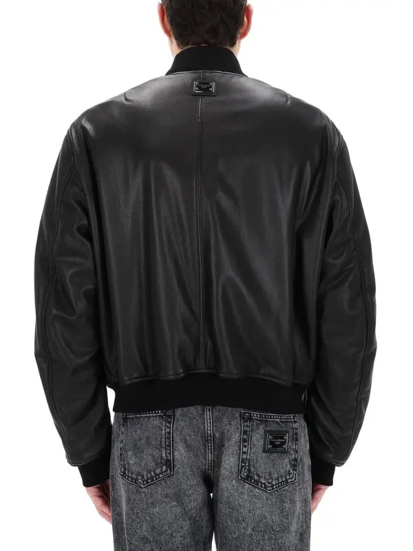 Dolce & Gabbana Leather Jacket