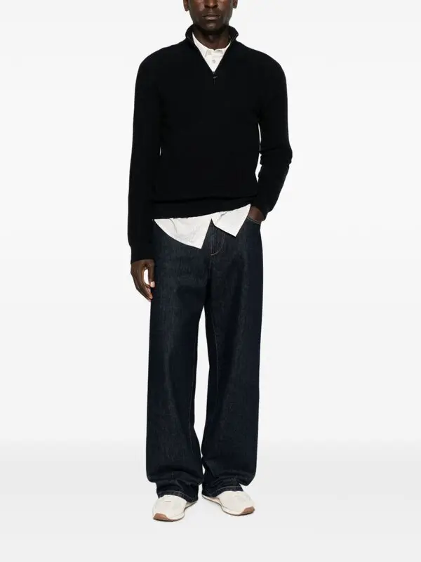 Brioni Wool And Cashmere Turtle-neck Sweater