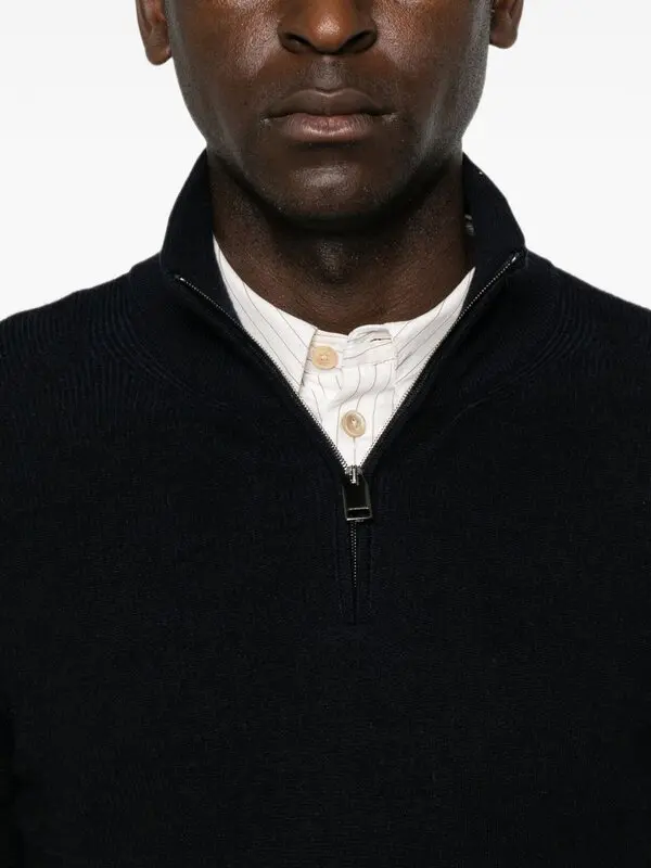 Brioni Wool And Cashmere Turtle-neck Sweater