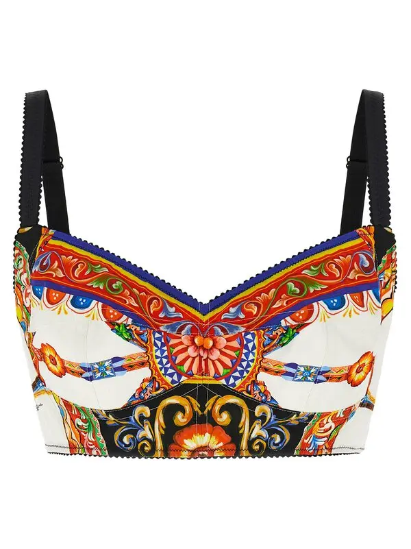 Dolce & Gabbana Carretto' Crop Top