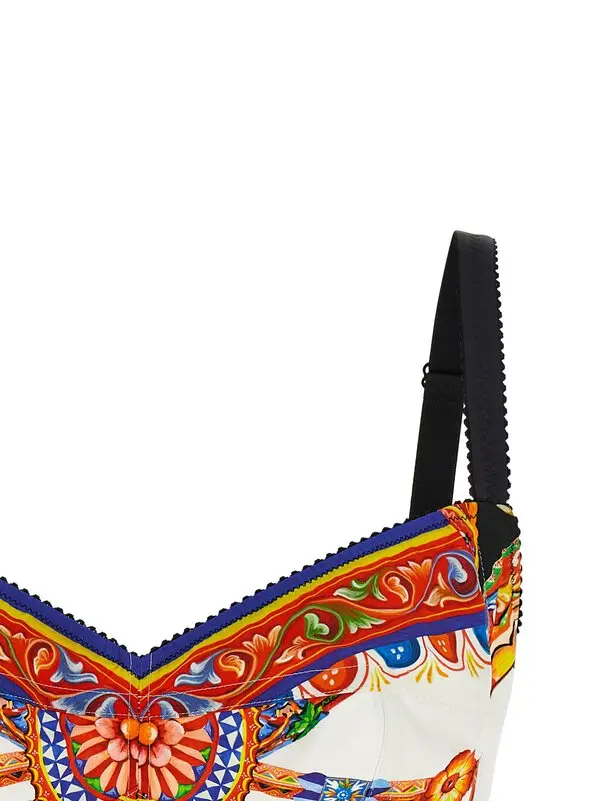 Dolce & Gabbana Carretto' Crop Top