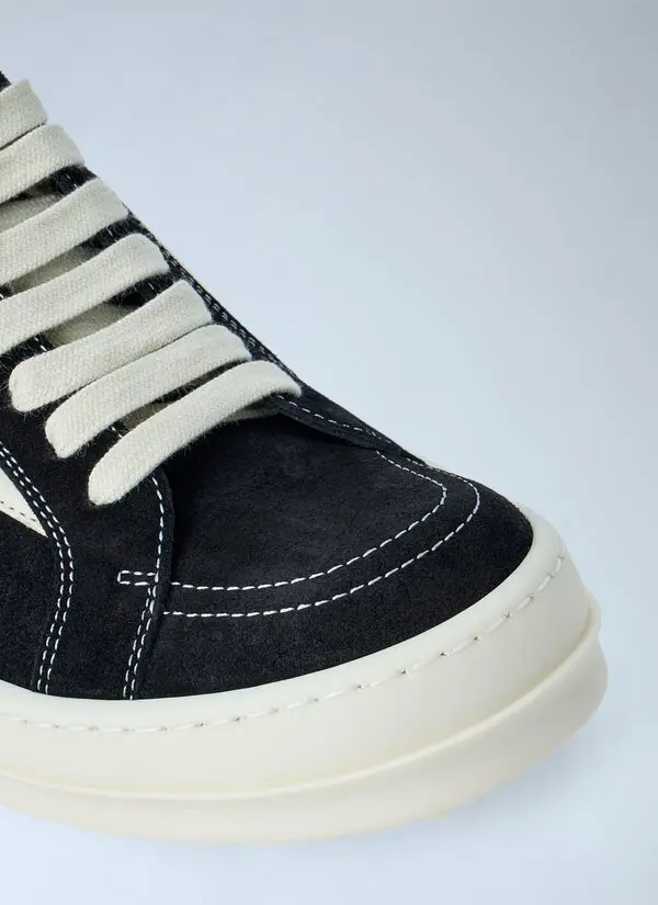 Rick Owens Suede Sneakers - Black