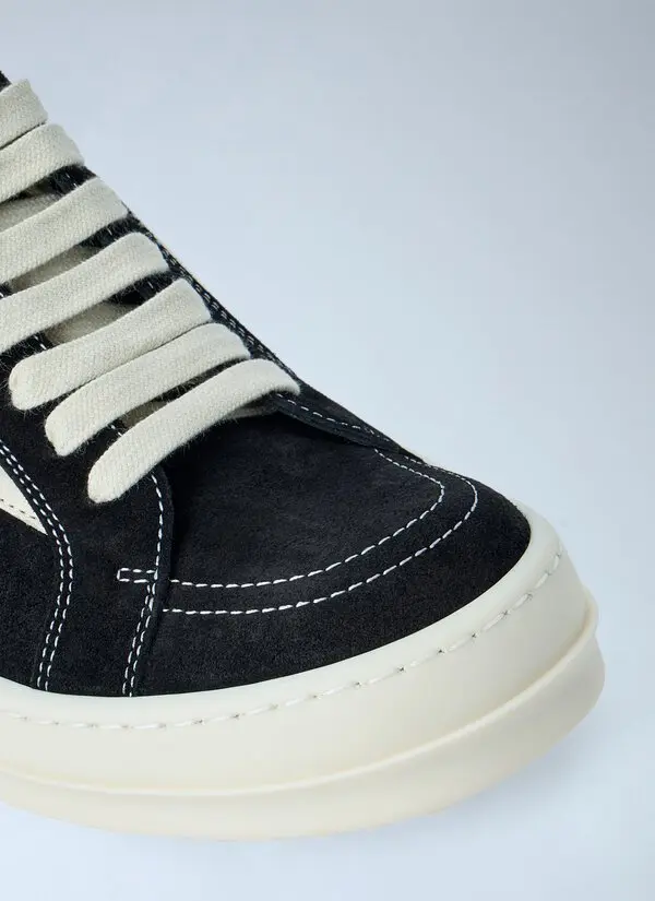 Rick Owens Suede Sneakers - Black