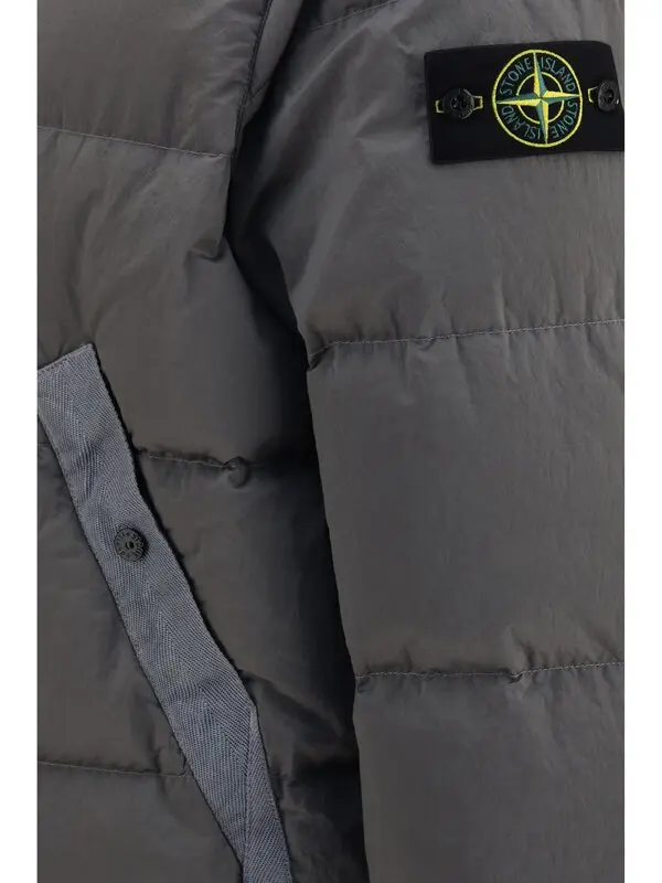 Stone Island Nylon Metal Hooded Puffer Jacket