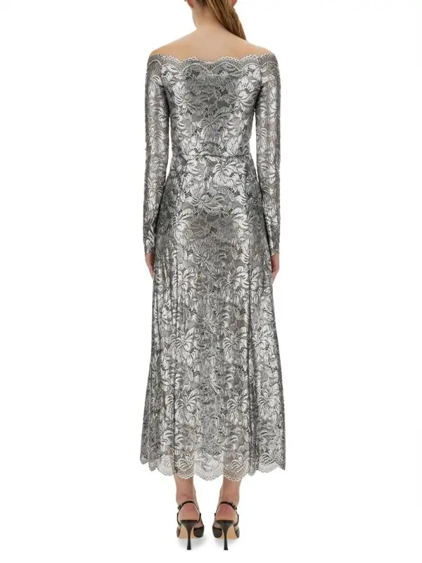 Rabanne Long Lace Dress