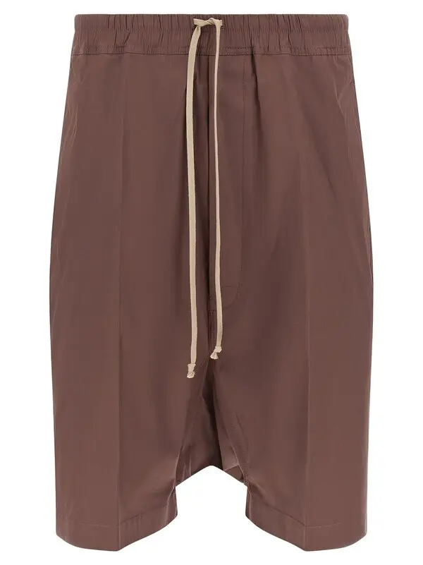 Rick Owens Rick S Pods' Bermuda Shorts - Brown