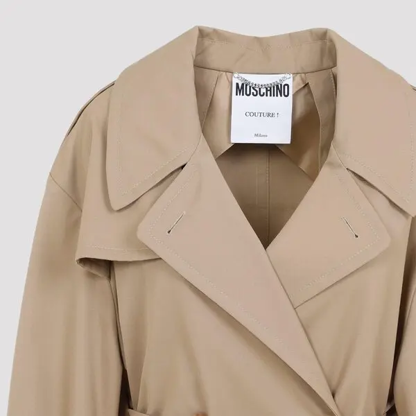 Moschino Cotton Nylon Coat