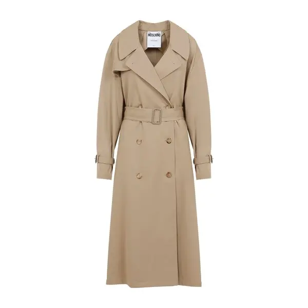 Moschino Cotton Nylon Coat - Multicolor