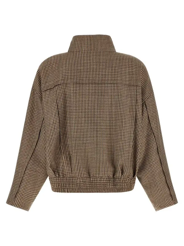 Brunello Cucinelli Shiny Zipper Pull' Jacket