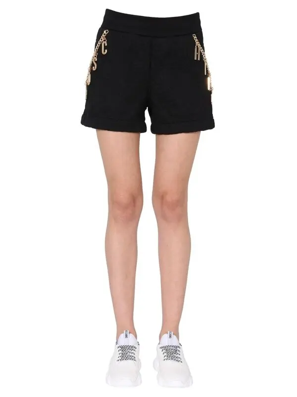 Moschino Smile Quilted Bermuda