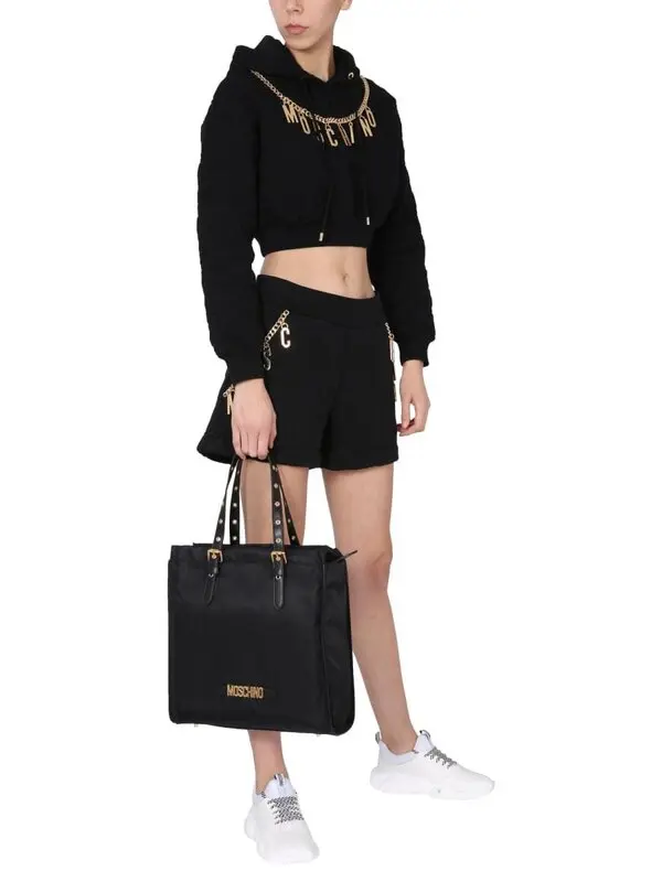 Moschino Smile Quilted Bermuda