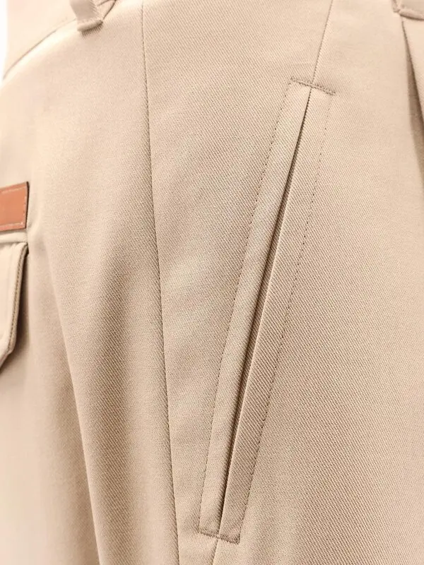 Celine Cotton Trousers