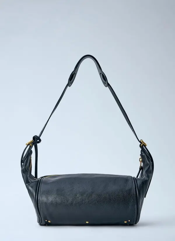Chloé Paddington Grained Shoulder Bag - Black