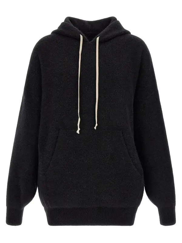 Rick Owens Hun' Hoodie - Black
