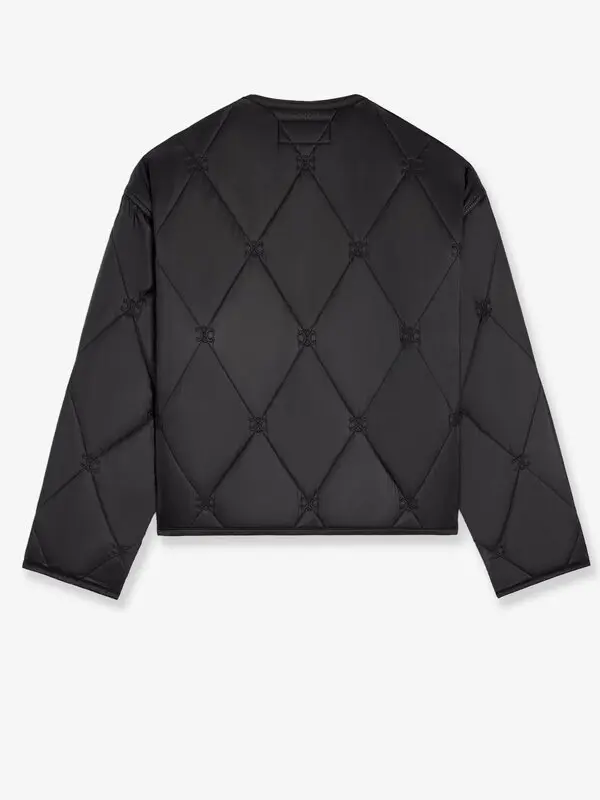 Celine Triomphe Quilted Jacket - Black