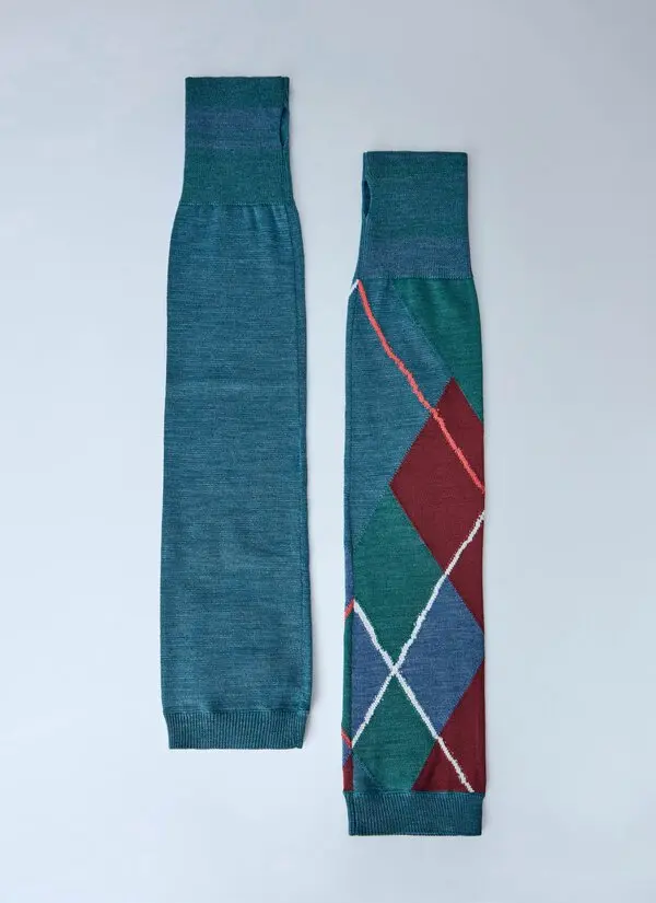VIVIENNE WESTWOOD Argyle Arm Warmers