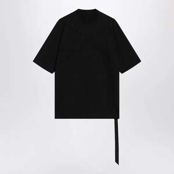 Rick Owens Jumbo Oversized T-shirt In Cotton - Black