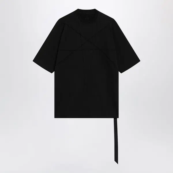 Rick Owens Jumbo Oversized T-shirt In Cotton - Black