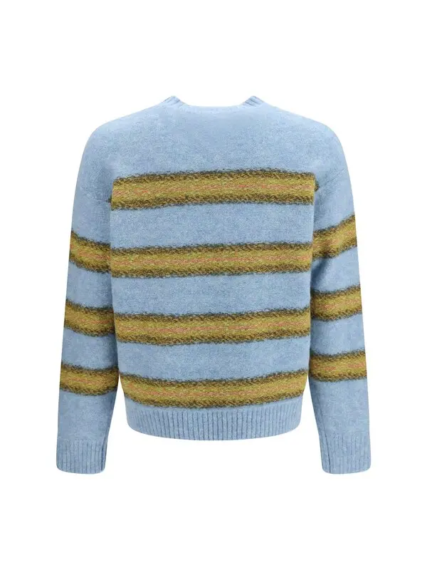 Dries Van Noten Striped Crewneck Sweater
