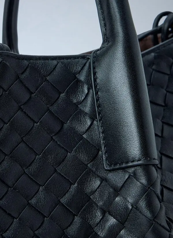 Bottega Veneta Intrecciato Woven Leather Tote