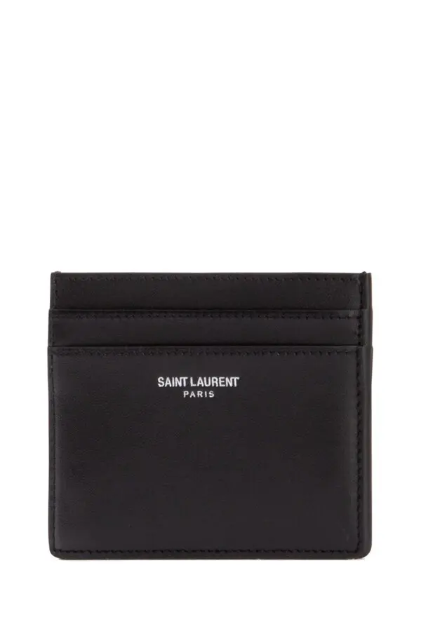 Saint Laurent Calf Skin Card Holder - Multicolor